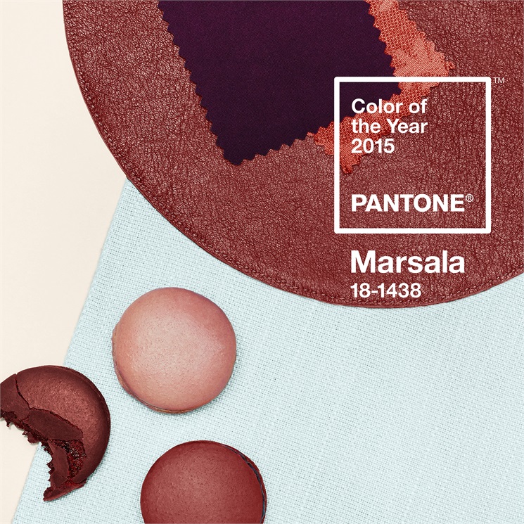 Marsala, Colore dell'Anno 2015 per Pantone